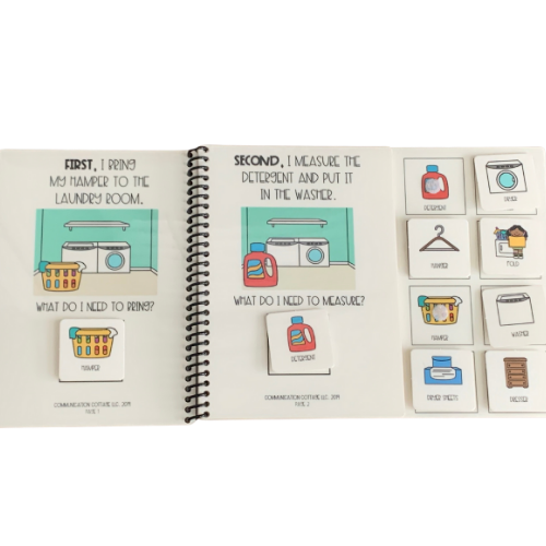 I Can Do Laundry: Adapted Book – Communication Cottage LLC