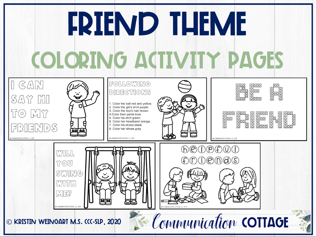 communication coloring pages