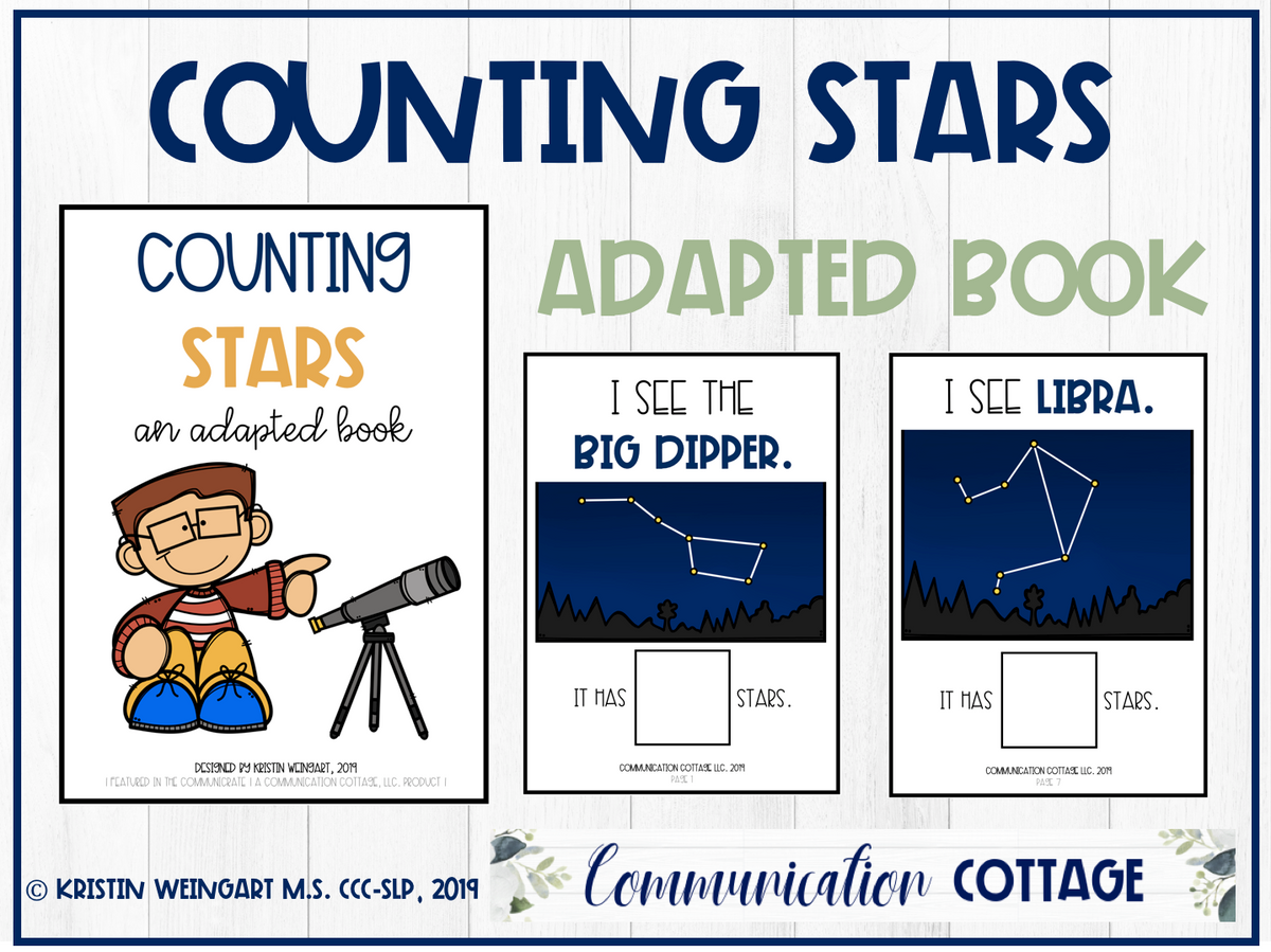 Counting Stars: Adapted Book – Communication Cottage LLC