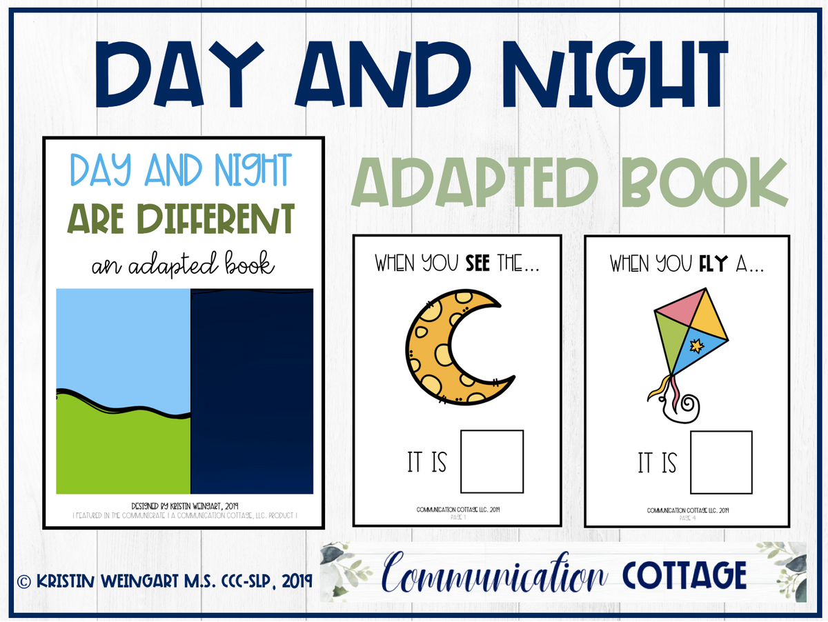 Day and Night Are Different: Adapted Book – Communication Cottage LLC