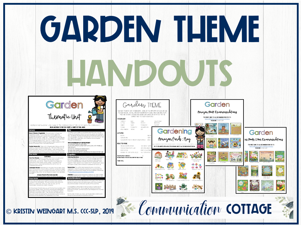 Garden Theme Guide – Communication Cottage LLC