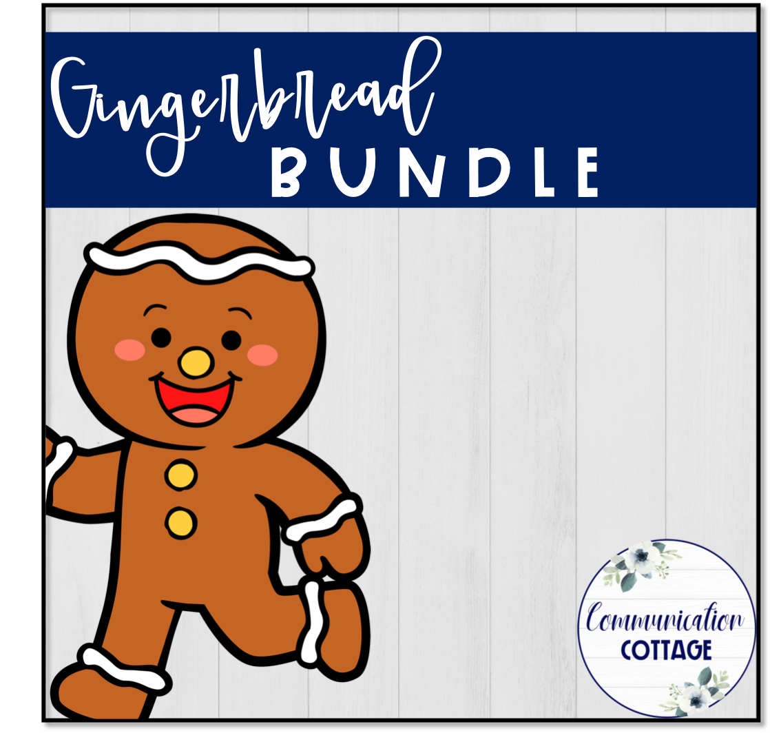 Gingerbread Theme Digital Bundle – Communication Cottage LLC