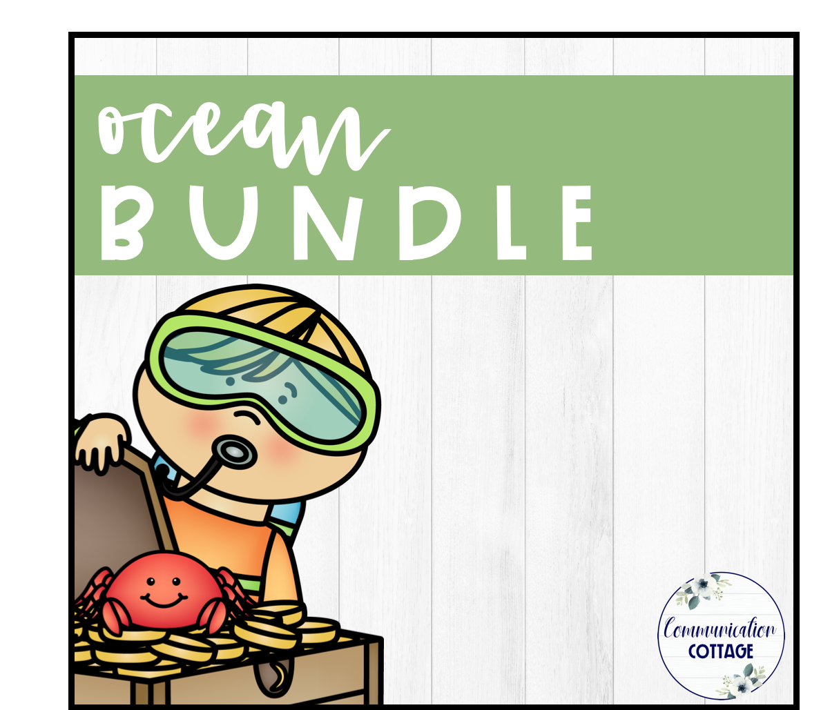 Ocean Theme Digital Bundle – Communication Cottage LLC