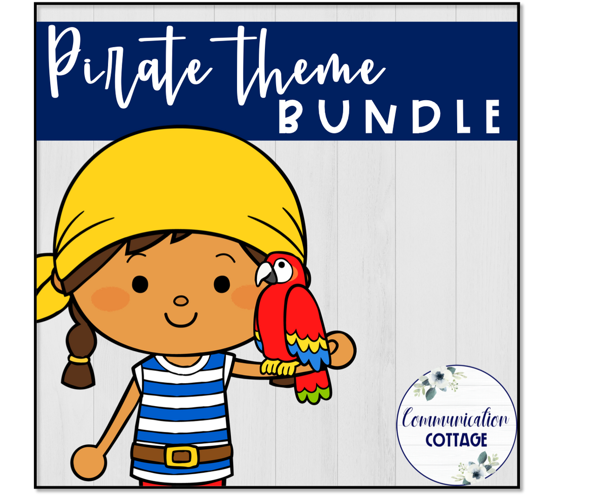Pirate Theme Digital Bundle – Communication Cottage LLC