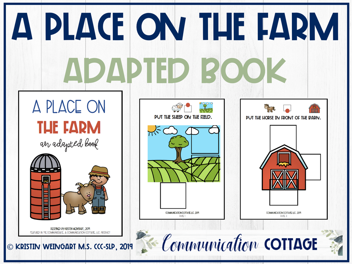 A Place on The Farm: Adapted Book – Communication Cottage LLC