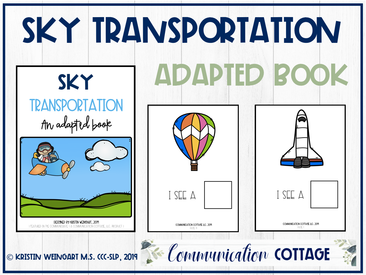 Sky Transportation: Adapted Book – Communication Cottage LLC