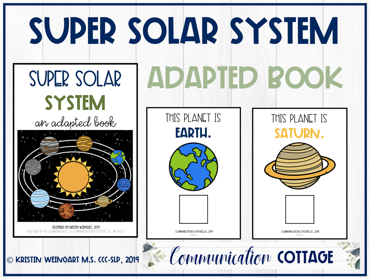 Super Solar System: Adapted Book – Communication Cottage LLC