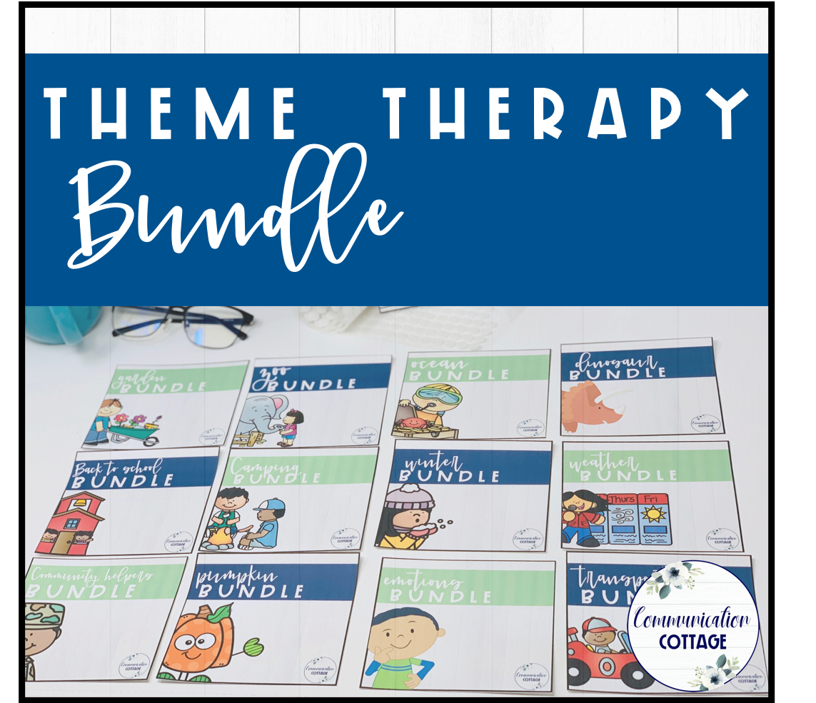 Theme Therapy Digital Bundle – Communication Cottage LLC