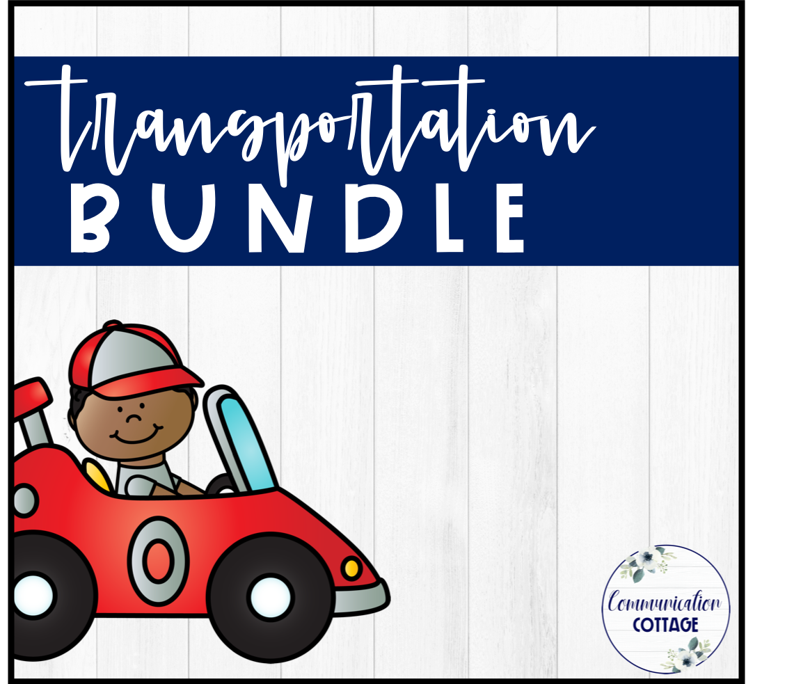 Transportation Theme Digital Bundle – Communication Cottage LLC