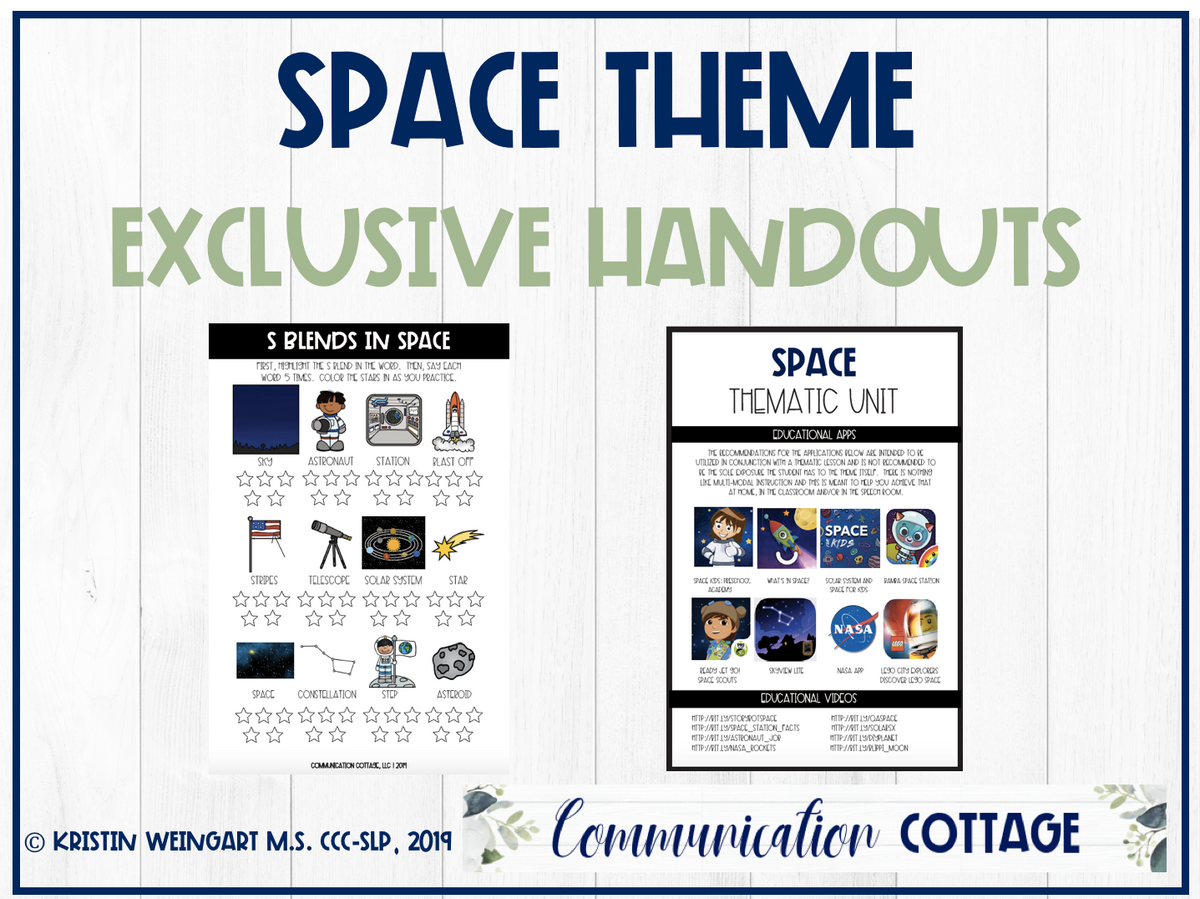 Space Exclusive Handouts – Communication Cottage LLC
