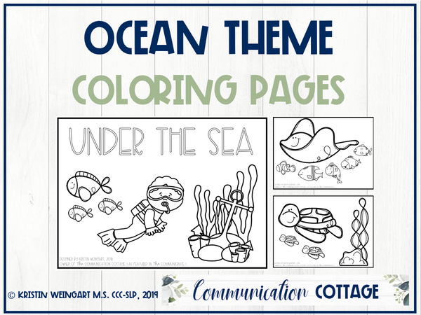 printable coloring pages ocean
